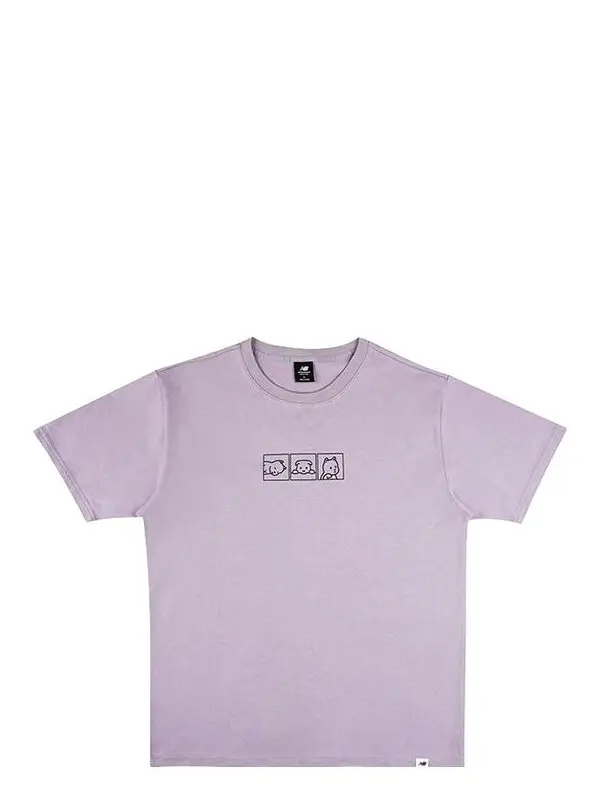 NEW BALANCE X Noritake Graphic T-shirt - Lilac/black