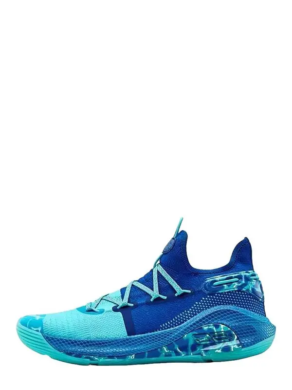 Under Armour Curry 6 "breakthrough" Basketball Shoes - Blue