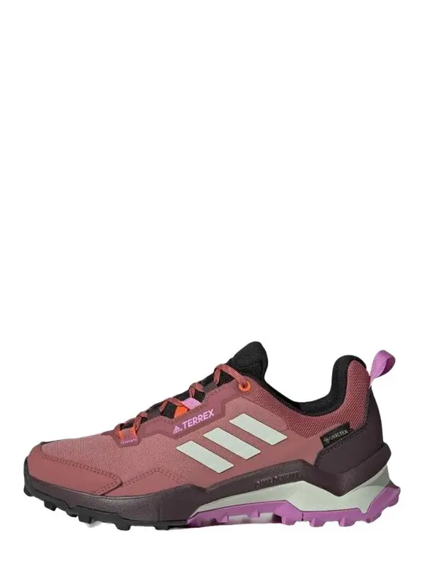 Adidas Ax4 Gore-tex Hiking Shoes - Burgundy/black/green