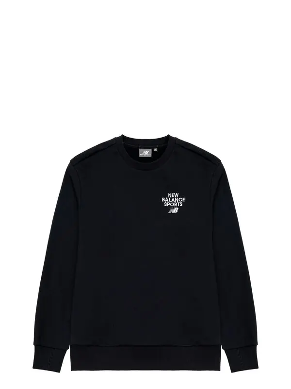 NEW BALANCE Crewneck Sweatshirt - Black