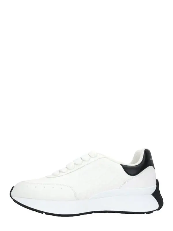 Alexander McQueen Sprint Runner Sneakers - White/black