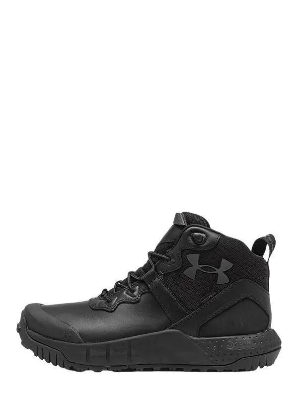 Under Armour Micro G Valsetz Mid Leather Boot - Black