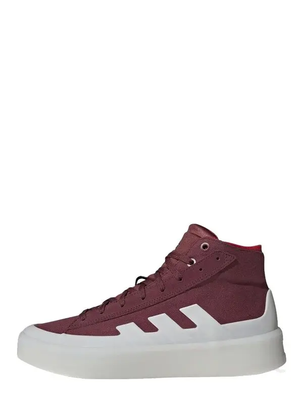 Adidas Zensored High Top Sneakers - Red
