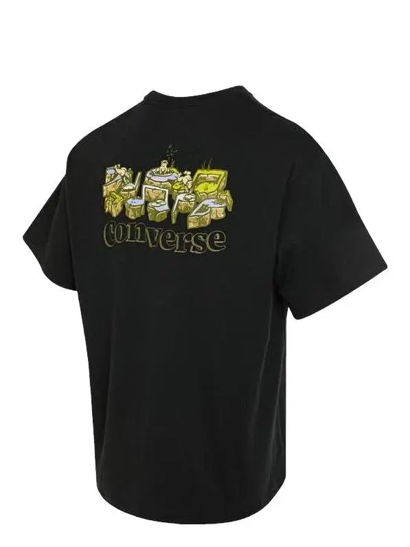 CONVERSE Graphic T-shirt - Black