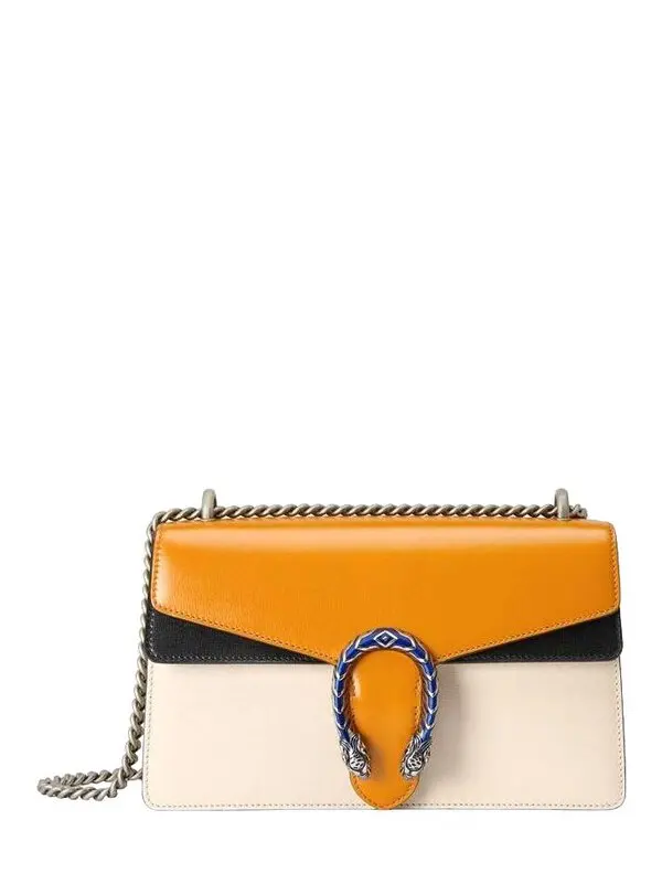 Gucci Dionysus Leather Shoulder Bag - /white