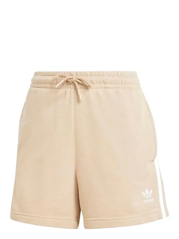 Adidas Adicolor 3-stripes French Terry Shorts - Beige/white