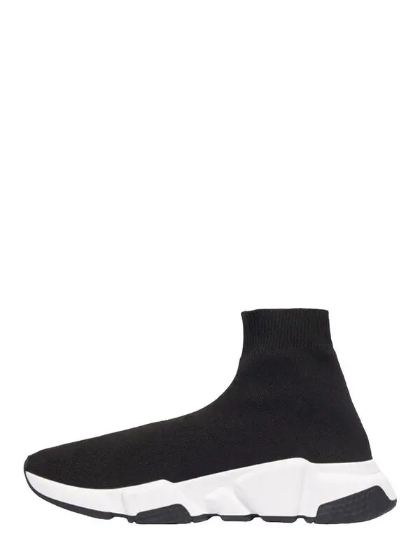Balenciaga Speed Trainer Sneakers - Black And White