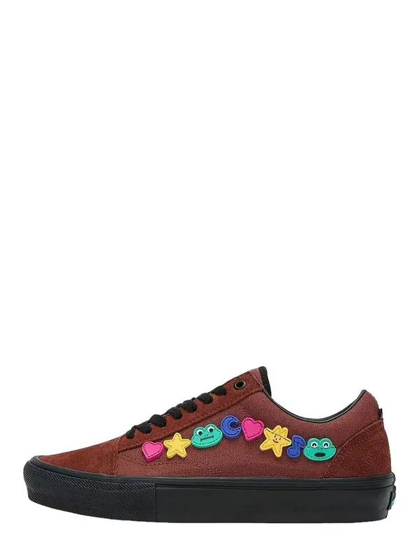 VANS Frog Skateboards X Skate Old Skool Sneakers - Brown
