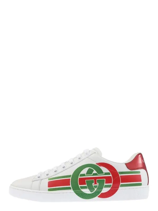 Gucci Ace Interlocking G Sneakers - White