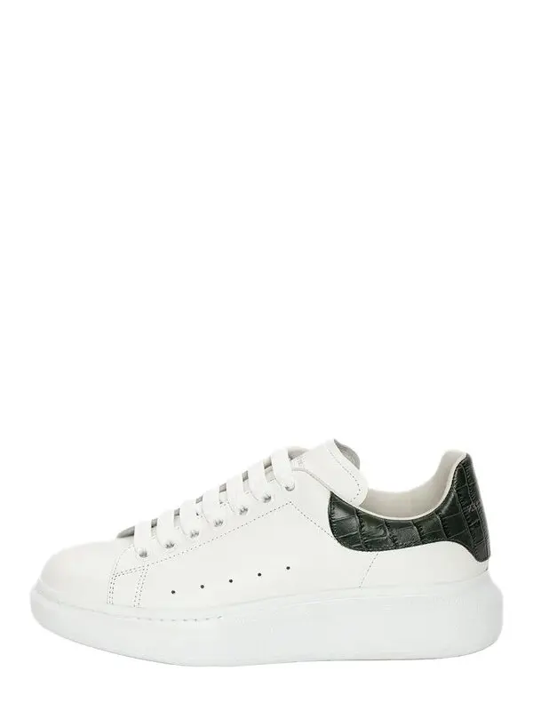 Alexander McQueen Oversized Sneaker - White/green