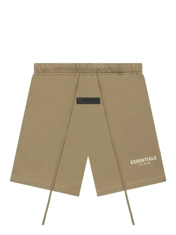 Fear Of God Ss22 Logo Sweatshorts - Brown/tan