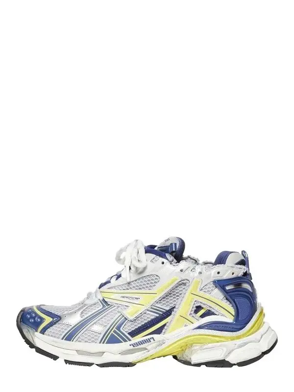 Balenciaga Runner Sneakers - White/black/blue