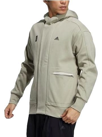 Adidas Logo Printing Big Pocket Sports Hooded Jacket - Multi-color