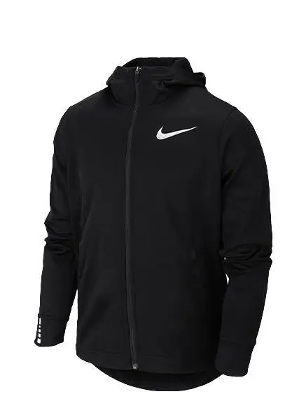 Nike Elite Basketball Training Hooded Jacket - Black