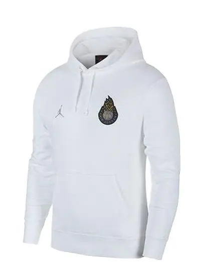 JORDAN Legacy Basketball Pullover Hoodie - White