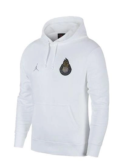 JORDAN Legacy Basketball Pullover Hoodie - White