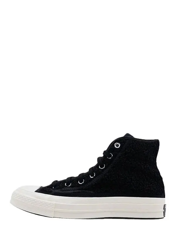 CONVERSE Chuck 70 Varsity Hi Sherpa Sneakers - Black