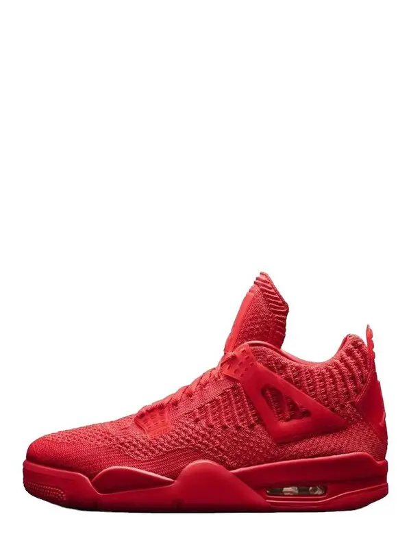 JORDAN 4 Flyknit 'university Red - University Red/black