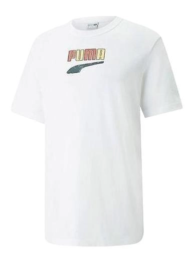 PUMA Downtown Logo Tee - White