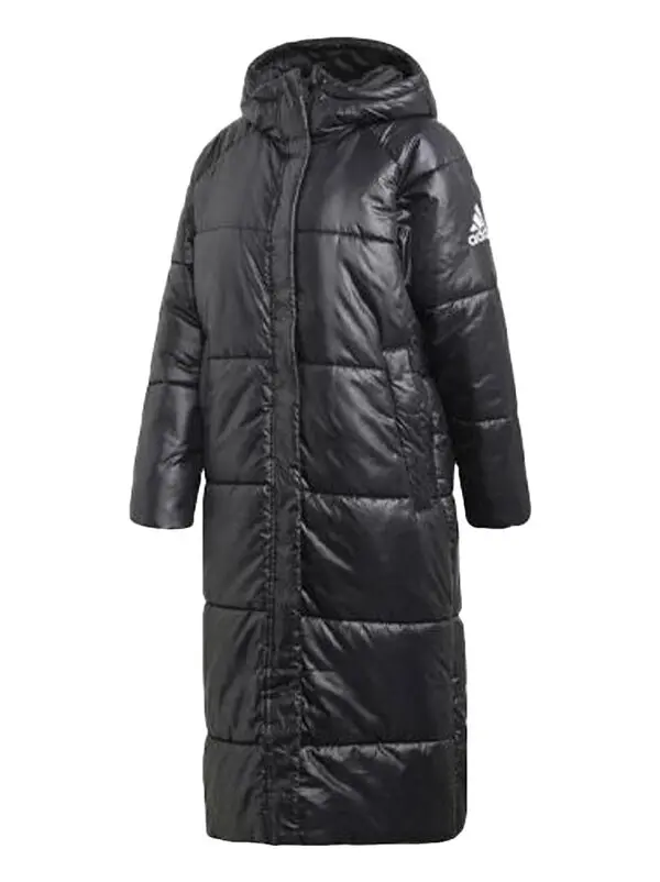 Adidas Padded Long Jacket - Black