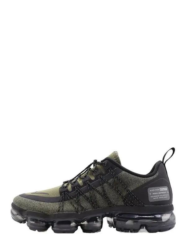 Nike Vapormax Run Utility Sneakers - Medium Olive/reflect Silver-black