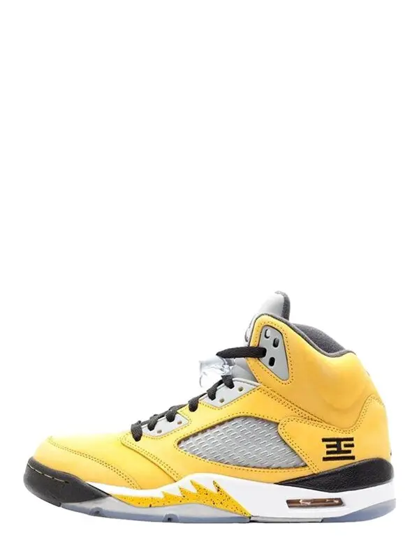 JORDAN 5 Retro T23 'tokyo' Sneakers - Varsity Maze/anthracite/wolf Grey