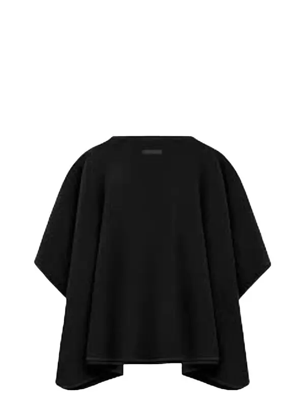 Adidas X Fear Of God Athletics Suede Fleece Poncho - Black