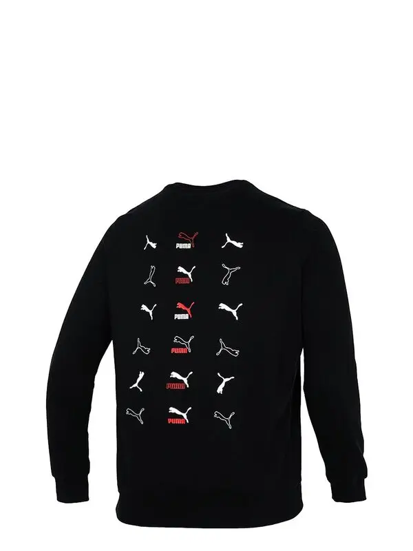PUMA Classics Graphic Long Sleeve T-shirt - Black