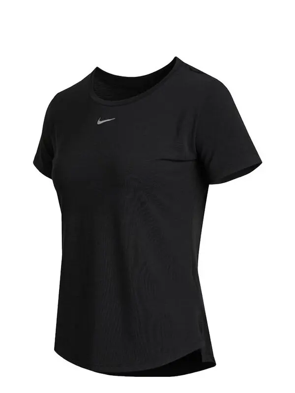 Nike Dri-fit Training Sports Quick Dry Round Neck Short Sleeve - Black