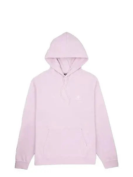 CONVERSE Standard-fit Pullover Hoodie With Embroidered Star Chevron - Pink