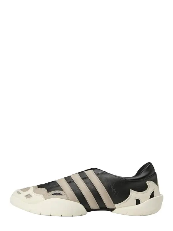 Adidas Y-3 Regu Mary Jane Sneakers - Black/off White/light Brown