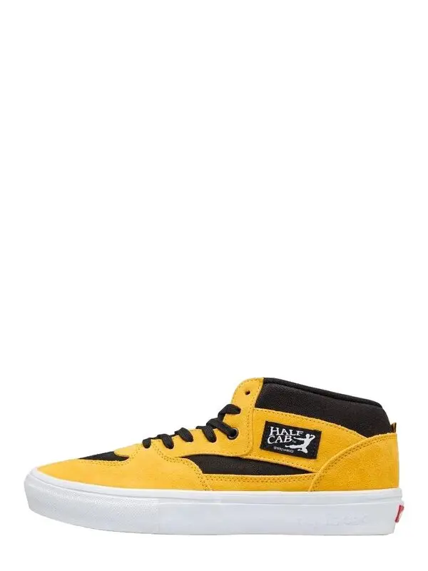 VANS Half Cab Mid-top Sneakers - Yellow/black
