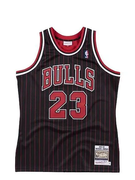 Mitchell & Ness Nba Chicago Bulls Michael Jordan Jersey - Black