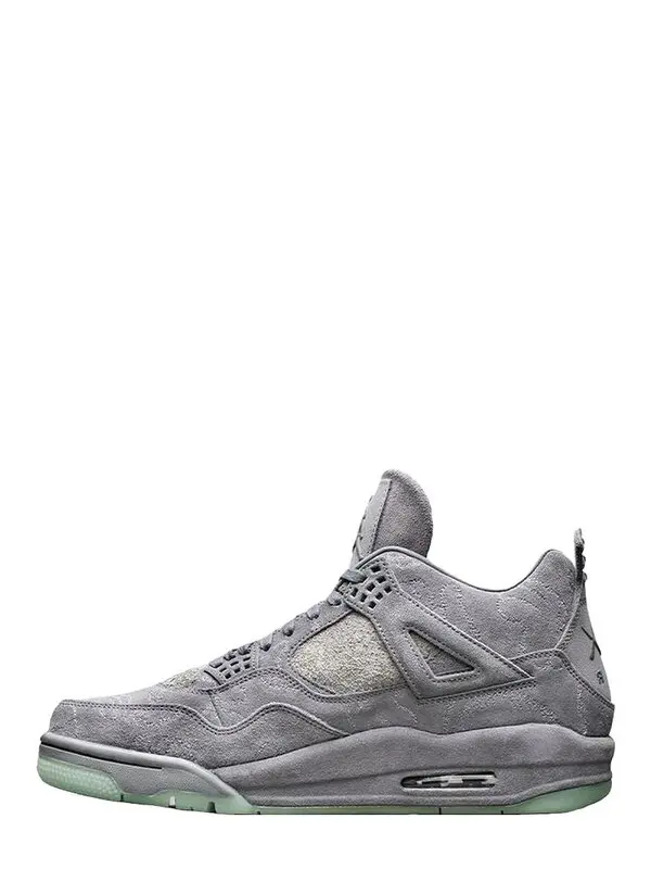 JORDAN Air 4 Retro X Kaws 'cool Grey - Cool Grey/white
