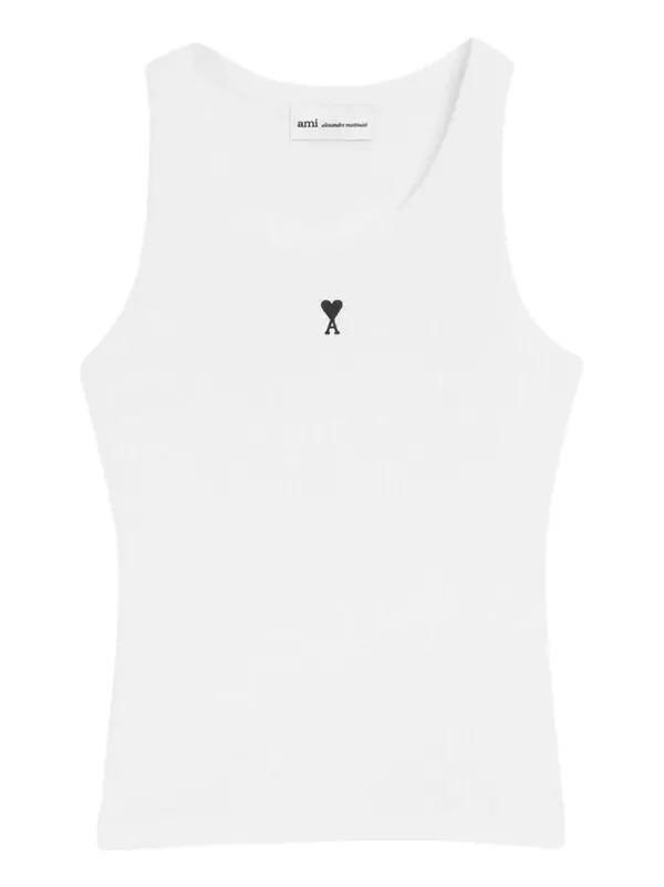 Ami De Coeur Tank Top - White