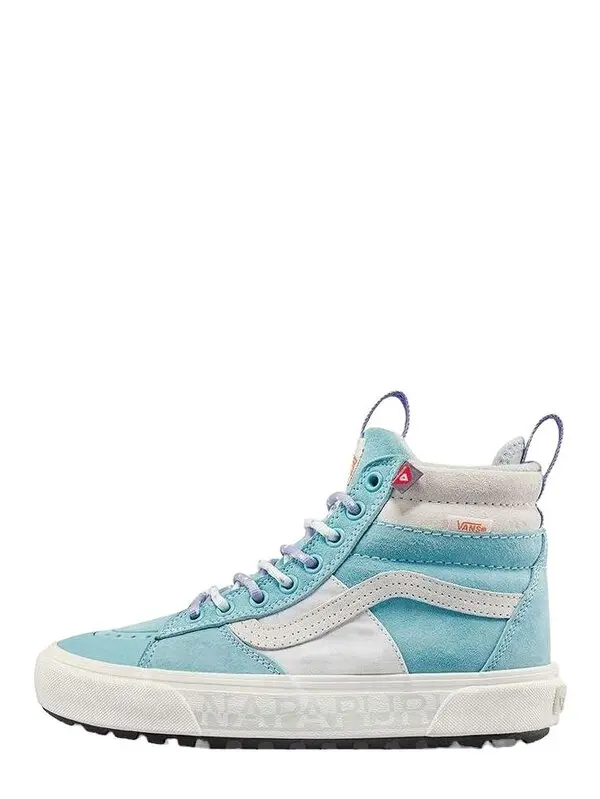 VANS Napapijri Sk8-hi Mte-2 High Top Sneakers - White/blue