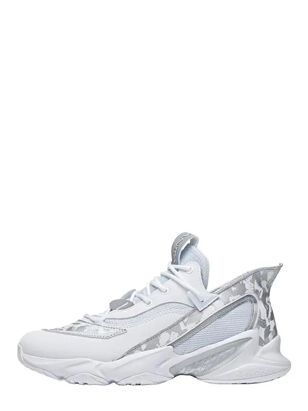ANTA Player 2 High-top Sneakers - White/silver/grey