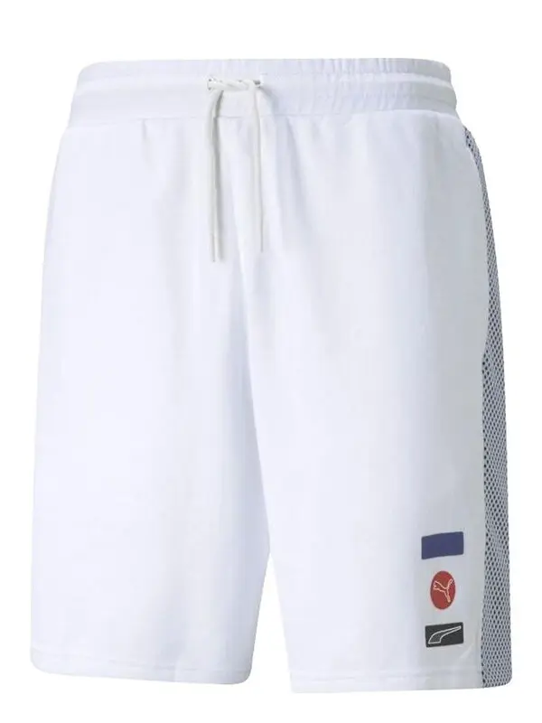 PUMA Decor 8 Shorts - White/red/blue