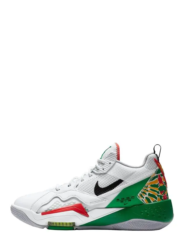 JORDAN Zoom '92 "summit White" Sneakers - Summit White/black/lucky Green