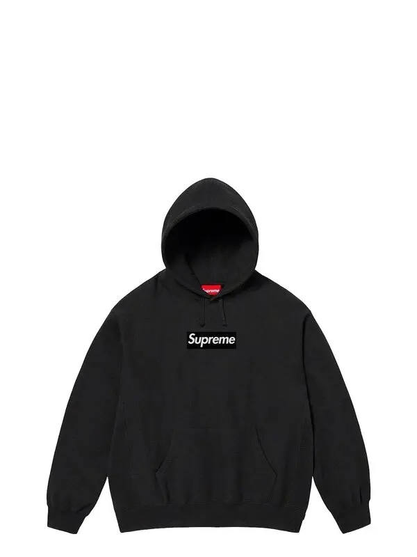 Supreme Fw23 Box Logo Hoodie - Black