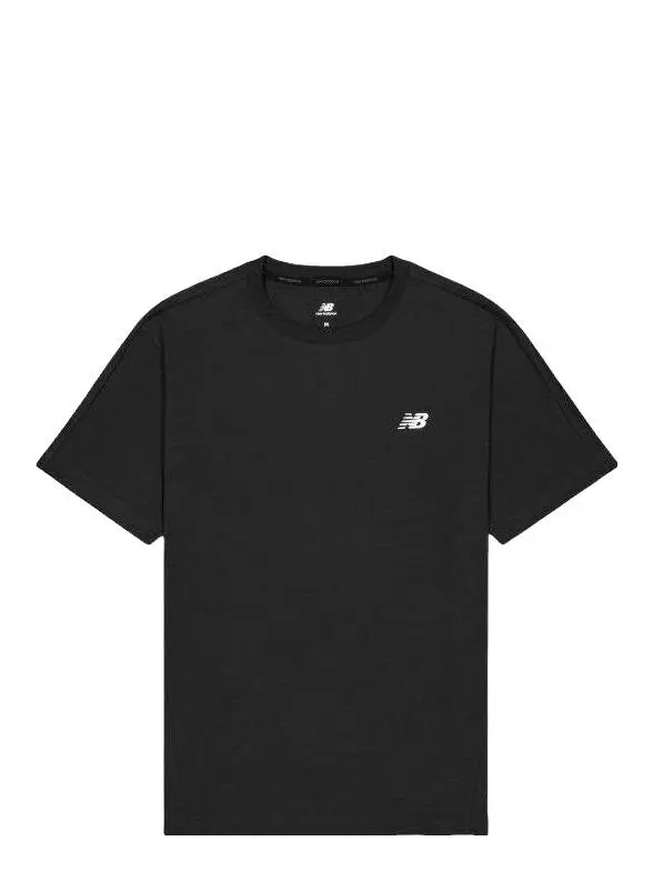 NEW BALANCE Nb Small Logo T-shirt Asia Sizing - Black