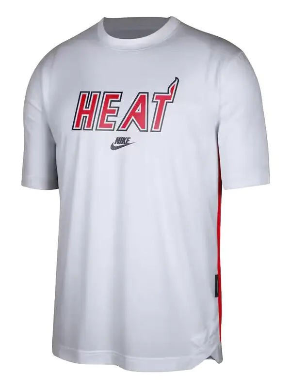 Nike Miami Heat Hardwood Classics Performance T-shirt - White/red