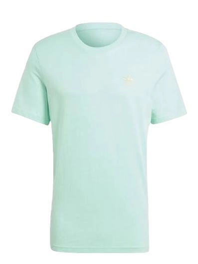 Adidas Originals Casual Solid Color Knit Short Sleeve - Green