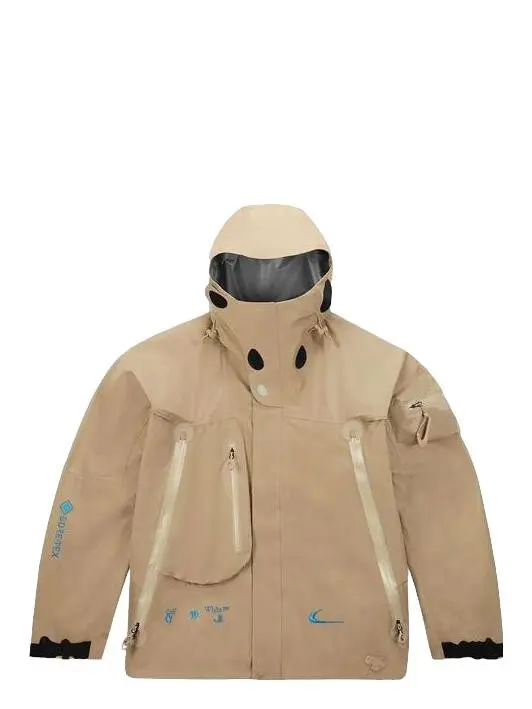 Nike X Off-white Gore-tex Jacket - Khaki