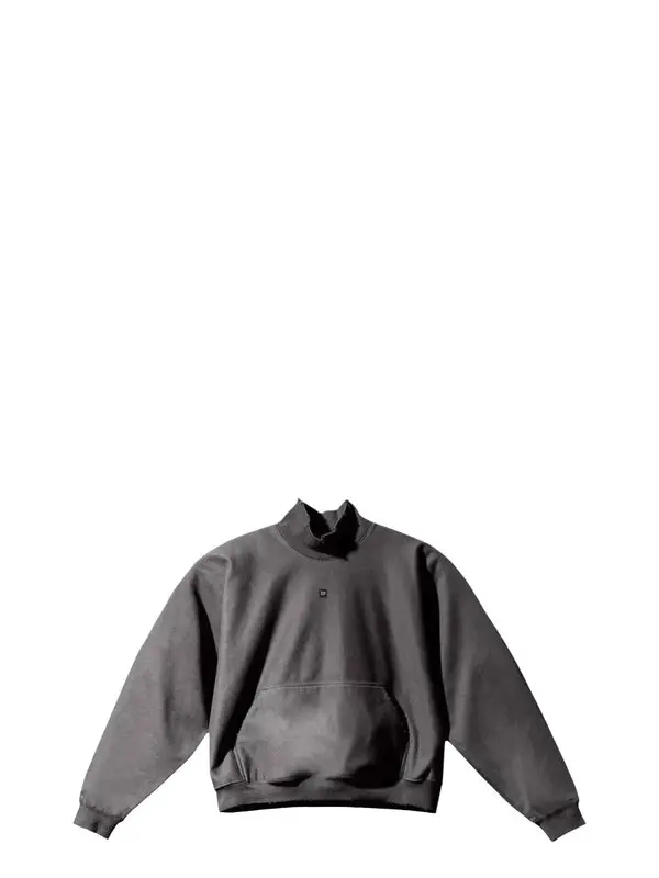 Yeezy X Balenciaga High Neck Sweater - Dark Grey