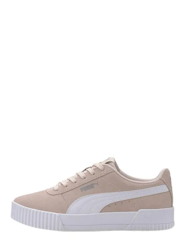 PUMA Carina Suede Low Top Sneakers - Pink