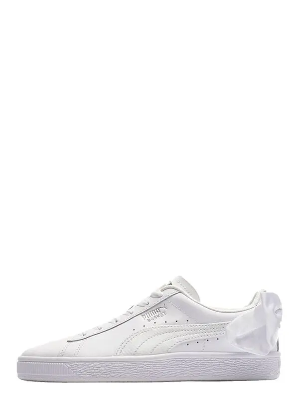 PUMA Basket Bow Sneakers - White