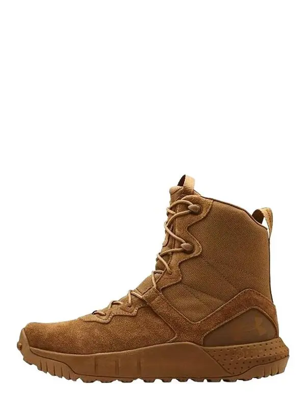 Under Armour Micro G Valsetz Leather Tactical Boots - Brown