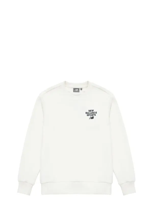NEW BALANCE Sportswear Sweatshirt - White/black