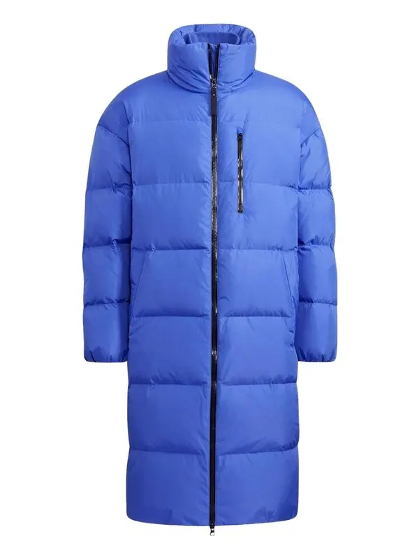 Adidas Long Puffer Jacket With Zip Fastening - Default Color